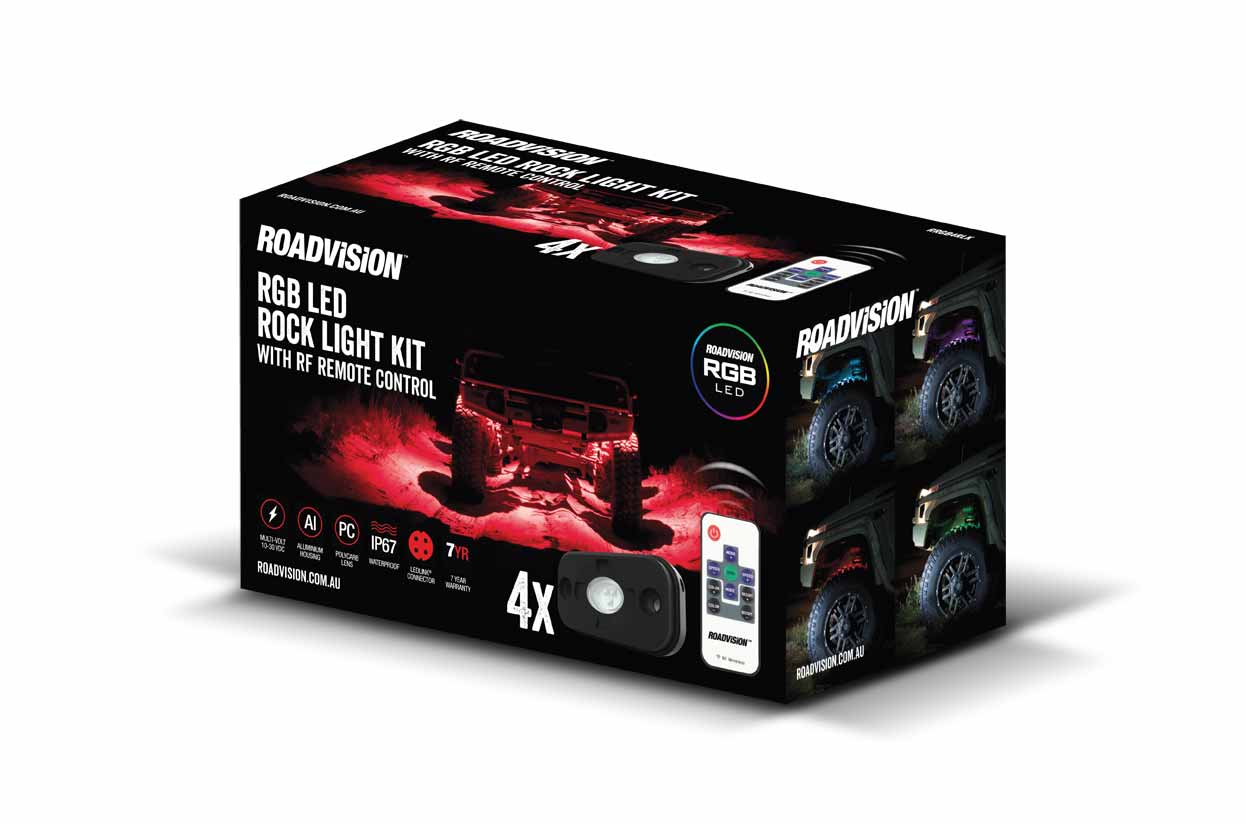 RGB ROCK LIGHT KIT - Roadvision