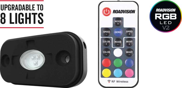 RGB ROCK LIGHT KIT V2 - Roadvision